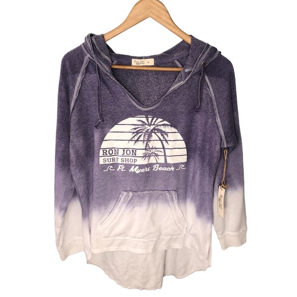 Ron Jon | Tops | Nwt Ft Myers Ron Jon Surf Shop Hoodie Size Medium Or ...